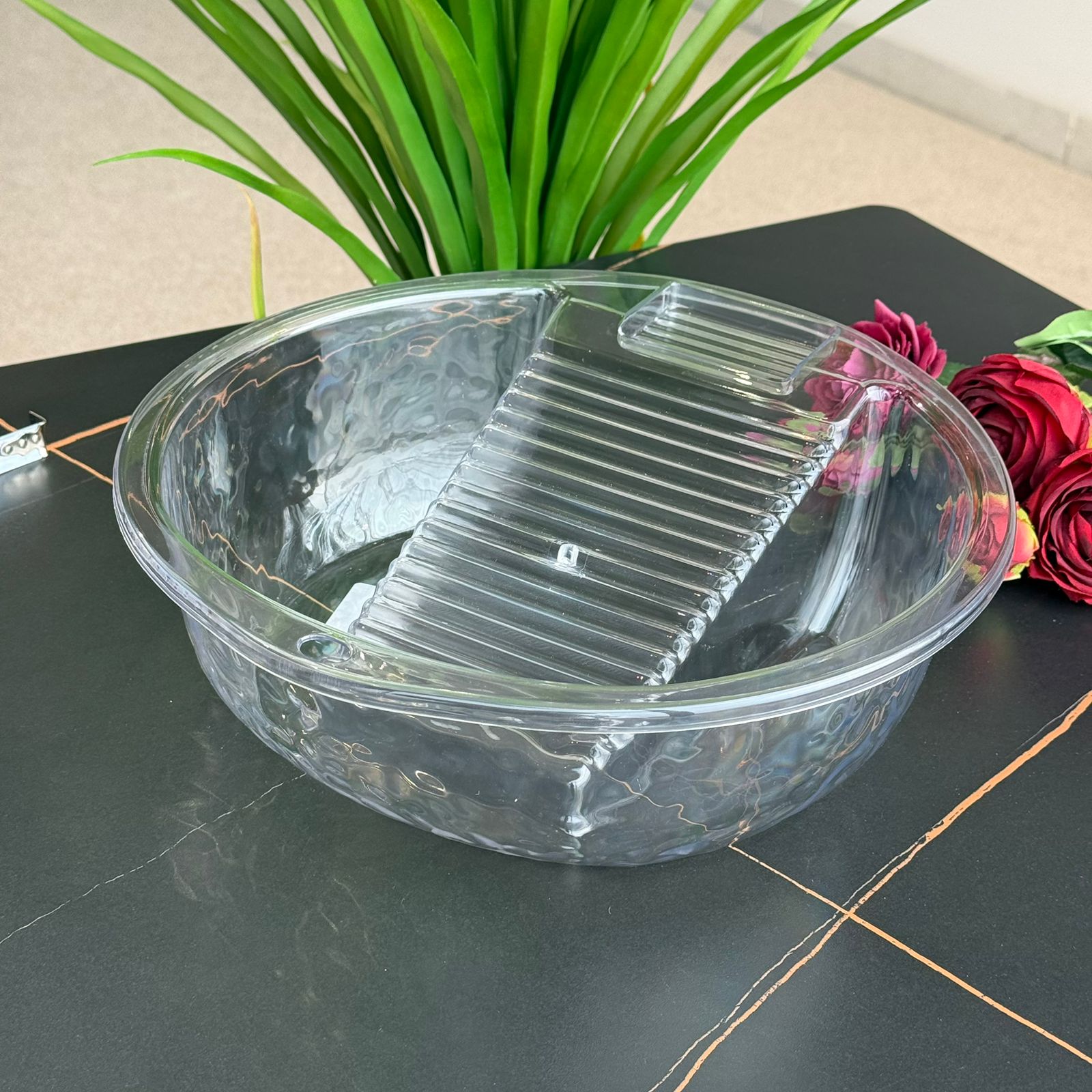 Multi-Purpose Wash Basin With Built-In Washboard - mbazar.co – M-Bazar
